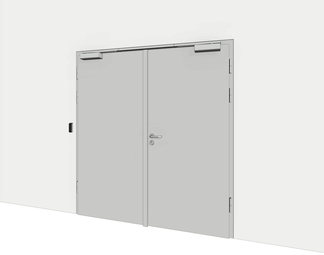 Steel Security Door, RC3, Rw(dB)=41 / Access control | ASSA ABLOY